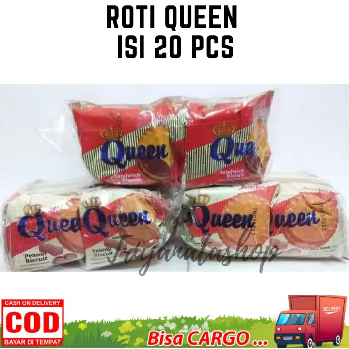 Roti Queen Interbis Isi 20 - Snack Queen - Jajanan Jadul - Snack jadul ...