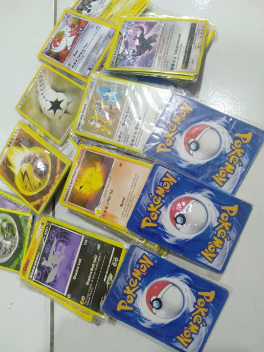 10 pack kartu pokemon total isi 50 card | Lazada Indonesia