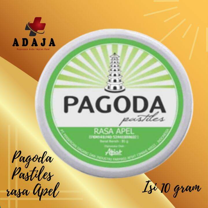 Permen Pagoda Pastiles 10gr rasa Apel | Lazada Indonesia
