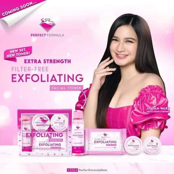 PERFECT FORMULA Extra Strength Filter-Free Exfoliating Facial Set ...