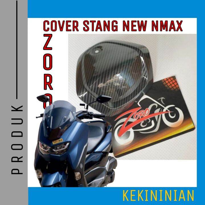 Cover Tutup Stang New Nmax 2020 2021 2022 2023 Carbon Zoro | Lazada ...