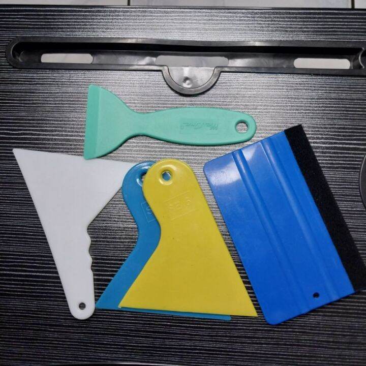 Alat Scrap Pasang Stiker dan Kaca film Isi 5pcs | Lazada Indonesia
