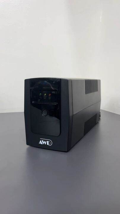 AWP AID1000 Aide 600W-1000VA UPS with AVR Uninterruptible Power Supply ...