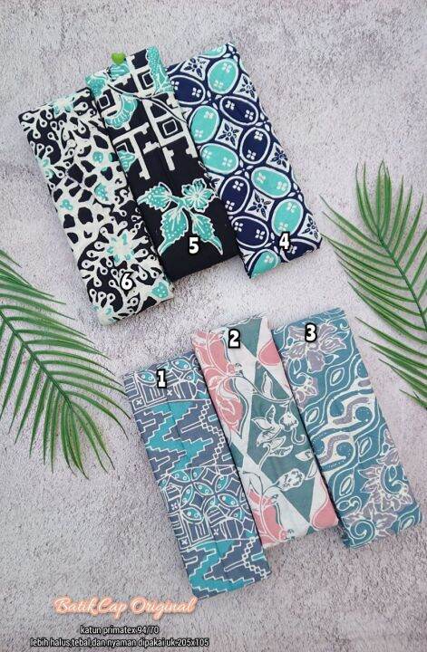 Kain Batik Cap seri tosca bahan batik soft tosca 2 meter | Lazada Indonesia
