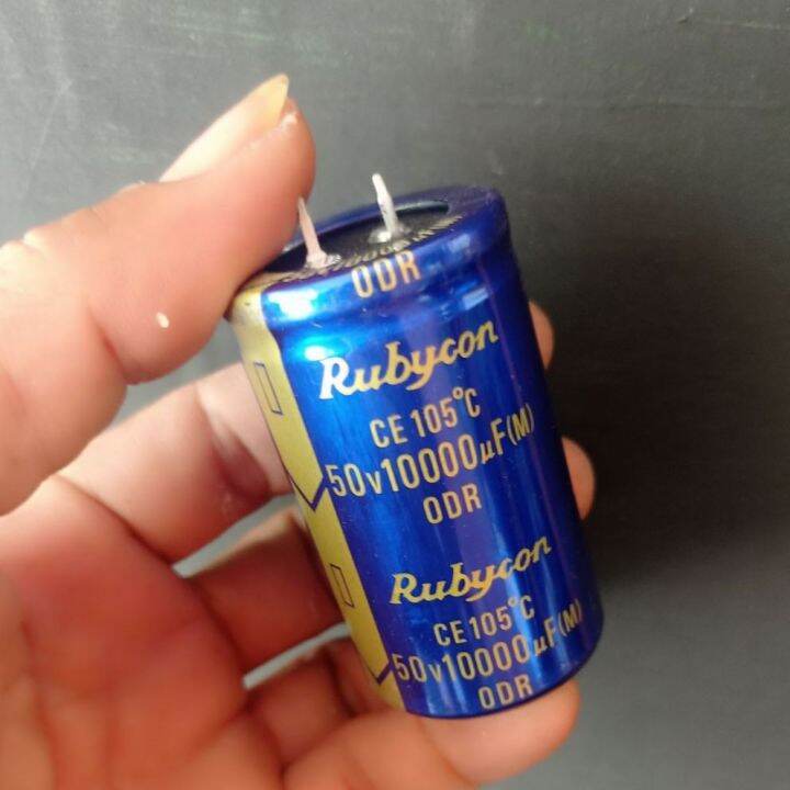 Kapasitor elco rubycon biru 10000uf 50v | Lazada Indonesia