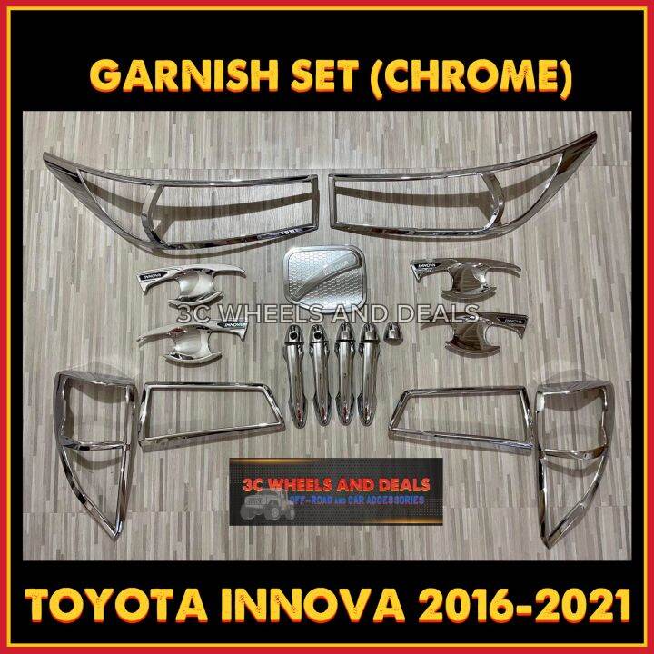 TOYOTA INNOVA 2016-2021 GARNISH SET | Lazada PH