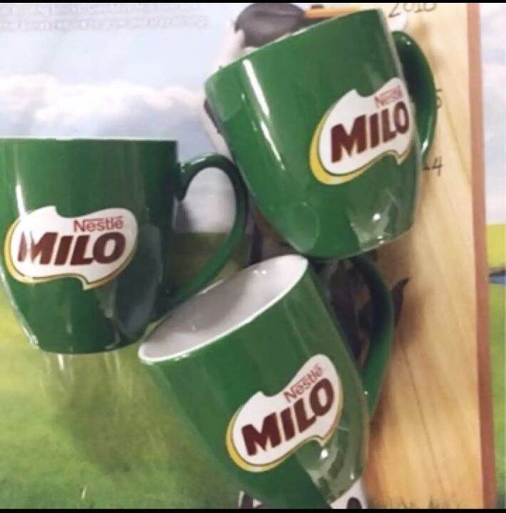 6 pcs Milo Green cup / Cawan Milo | Lazada