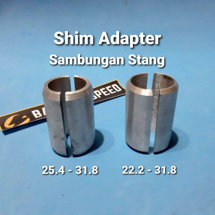SHIM ADAPTER 22.2 - 31.8 CLAMP STEM ADAPTOR REDUCER SAMBUNGAN STANG | Lazada Indonesia