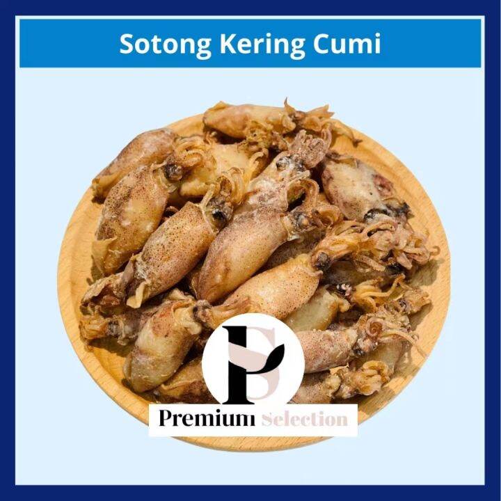 SOTONG KERING CUMI SOTONG BULAT LOCAL TEMPATAN SEKINCHAN SALTED FISH ...