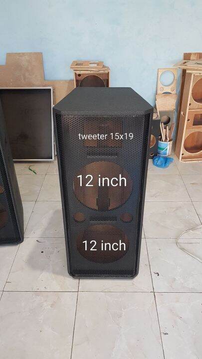 Box speaker model sr 12 inch double | Lazada Indonesia