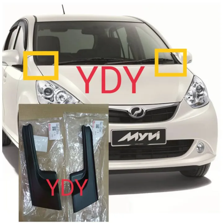 Perodua myvi lagi best wiper panel cover garnish (original) | Lazada