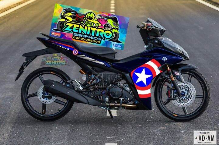 Captain Decals for Sniper 155 | Lazada PH