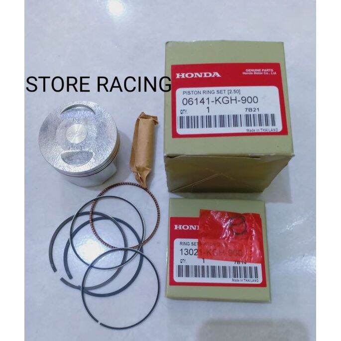 Piston honda sonic 125 os std 50 100 150 200 250 300 350 400 plus ring ...