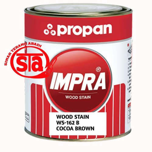 cocoa brown impra cat kayu propan warna tua cocoa brown 1L | Lazada ...