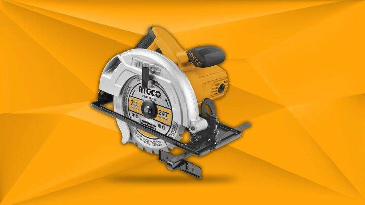 Mesin Circular Saw 7 1/4" Inch INGCO CS18528 Gergaji Potong Kayu Wood ...
