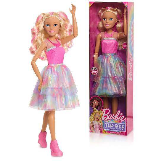 (ORIGINAL) BARBIE DOLL 28 INCH TYE DYE DOLL | Lazada.co.th