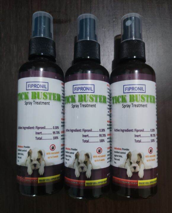 TICK BUSTER Fipronil Spray Treatment 1 bottle 100ml | Lazada PH