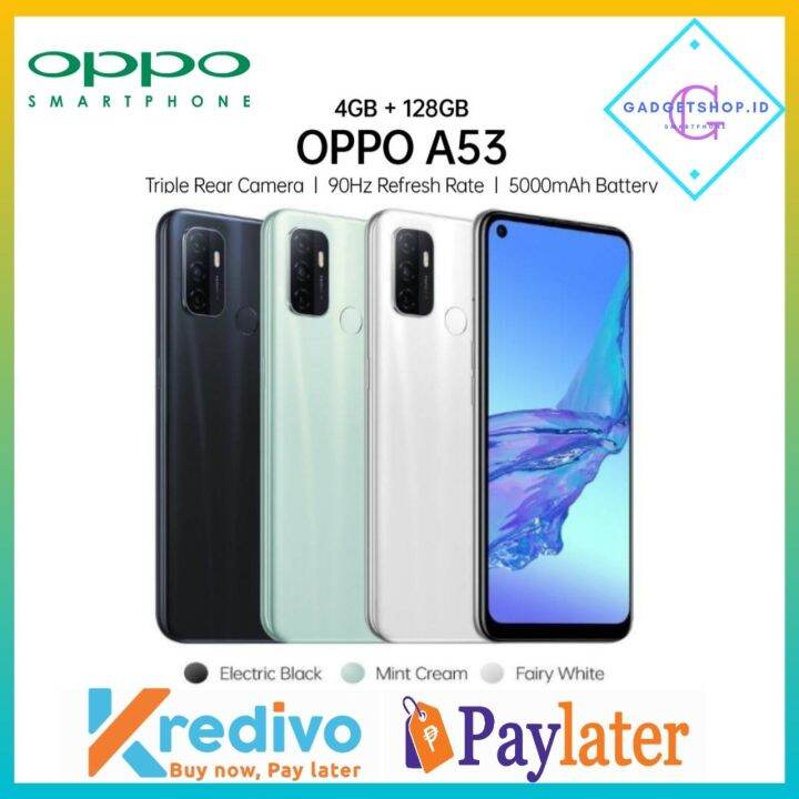 OPPO A53 NEW ARRIVAL RAM 4GB+128GB ROM Garansi Resmi |{Snapdragon 460 Processor Gaming - 5000 ...