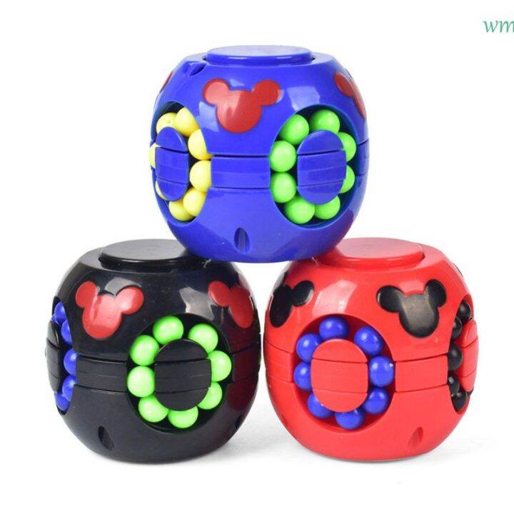 Decompression Toy Rotating Magic Bean Intelligence Fingertip Rubik's ...
