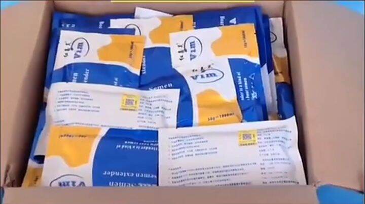 VIM 7-9 days Boar Semen Extender Powder 50g Long term extender pig ...