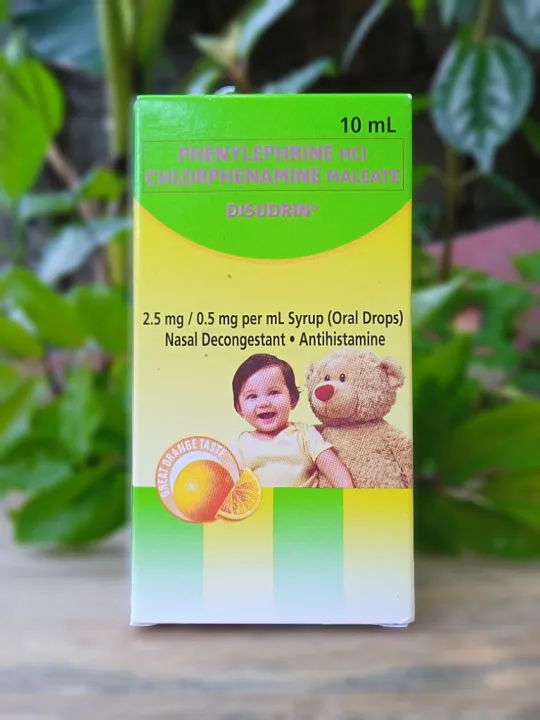 DISUDRIN Drops Phenylephrine Hci Chlorphenamine Maleate | Lazada PH