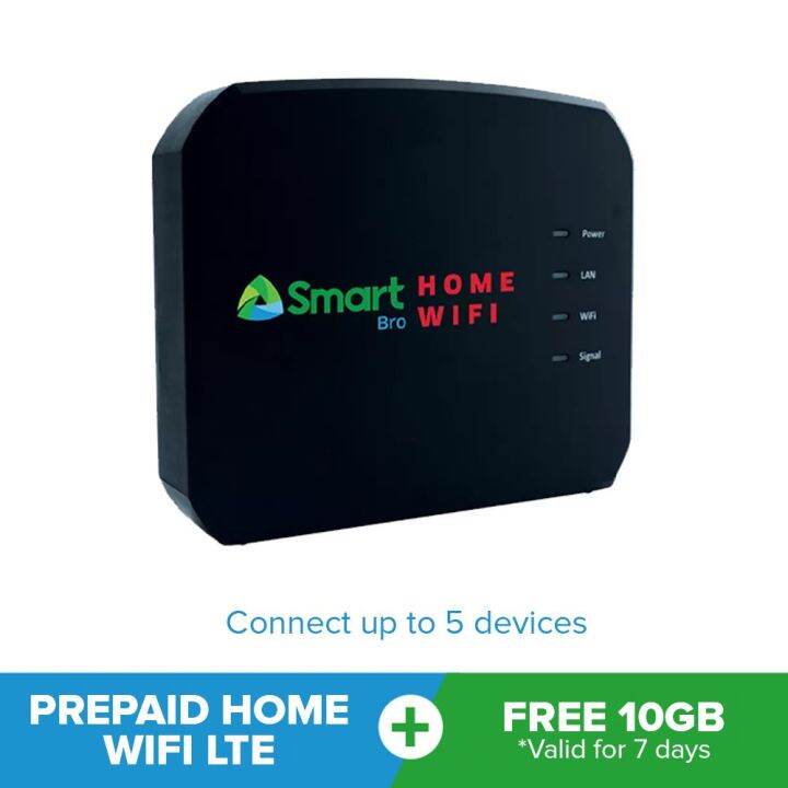 Smart Bro Prepaid Home wifi LTE (Evoluzn-ID3)with Free 10GB | Lazada PH