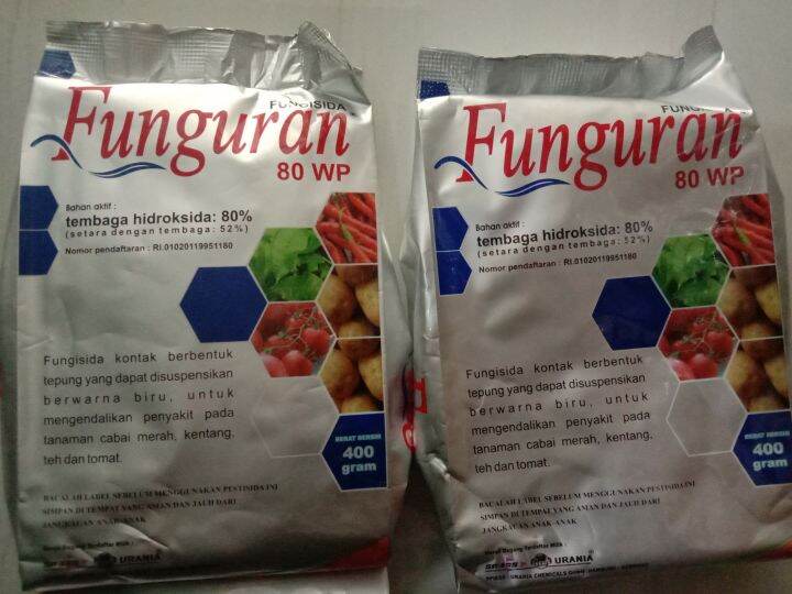 FUNGISIDA FUNGURAN 80 WP 400 GRAM | Lazada Indonesia