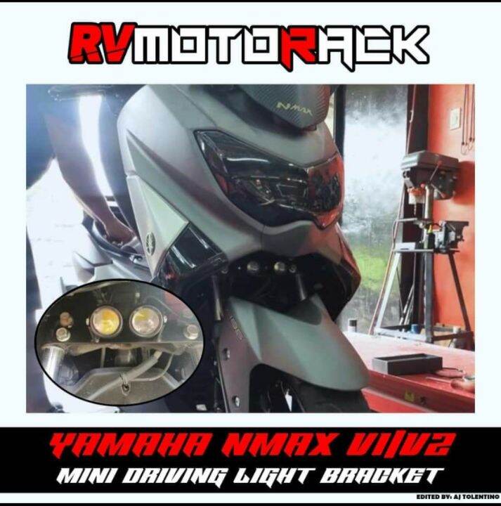 NMAX V1 & V2 Mini Driving Light Bracket (MDL) | Lazada PH