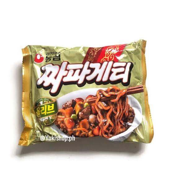 Nongshim CHAPAGETTI Jjapagetti 140 g Korean Noodles Food Korean ...