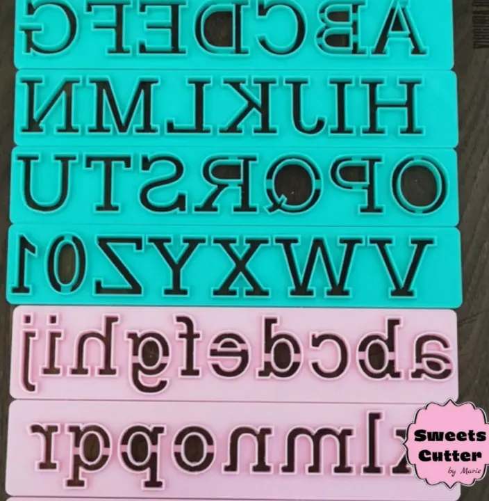 Letter Cutter Fondant Cutter | Lazada PH