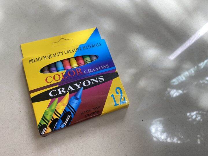 สีเทียน Crayons 12 สี | Lazada.co.th