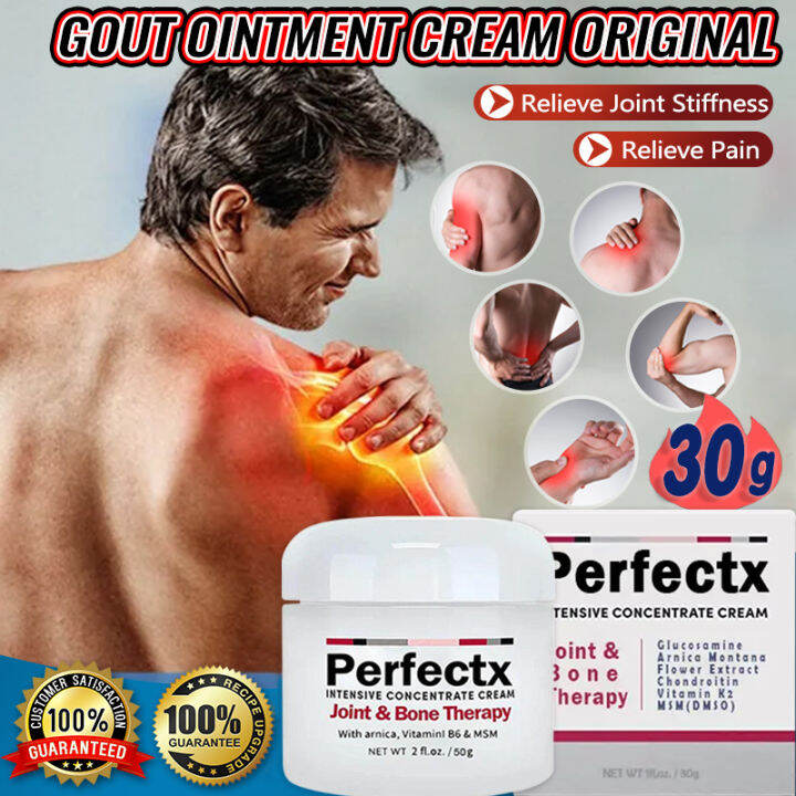 PERFECTX Joint Bone Therapy Cream 30g Joint Knee Pain Toe Finger Bone ...