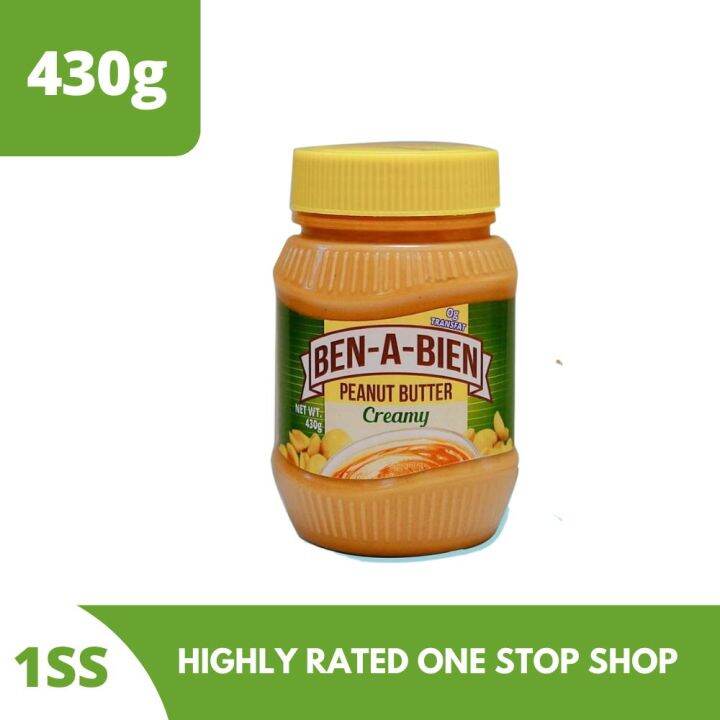 Ben A Bien Peanut Butter Creamy, 430g | Lazada PH