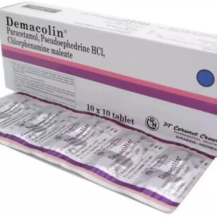 Demacolin sebox isi 100 tablet | Lazada Indonesia