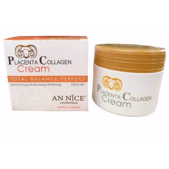 An Nice' Placenta Collagen Cream Total Balance Perfect 100ml. | Lazada ...