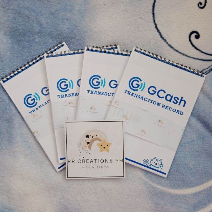 Gcash Transaction Record Notebook | 100 pages | 200 pages | Back to ...