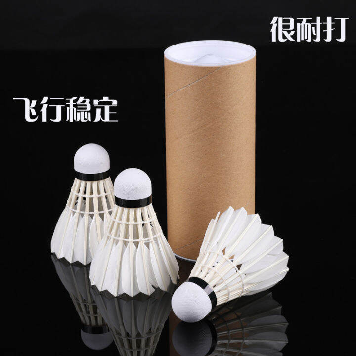 Badminton Authentic Training Non-Labeled Durable Flying Stable 3 Pack ...