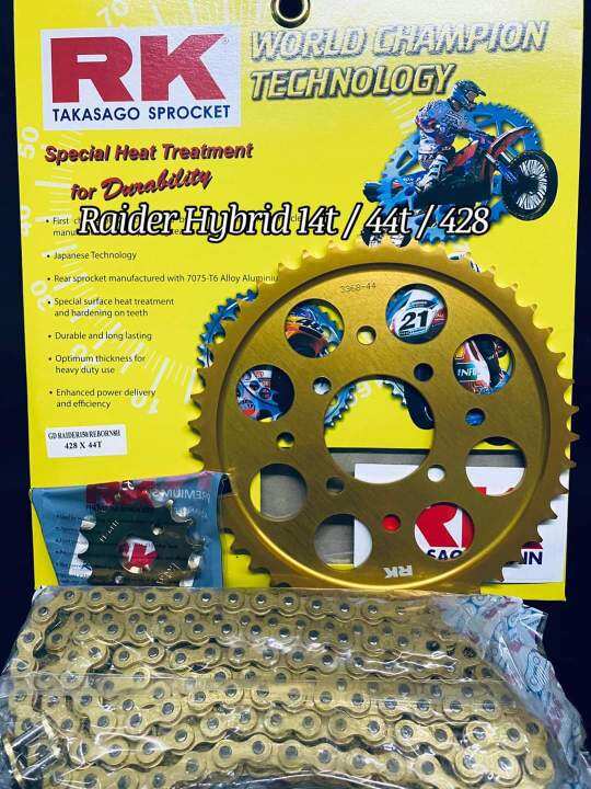 RAIDER 14 44 428 RK CHAIN SET | Lazada PH