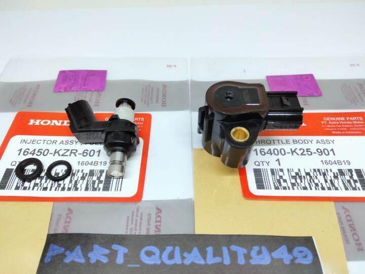 Injektor Assy Fuel KZR+Sensor Tps K25 Honda Vario 125 fi old Vario 125 ...