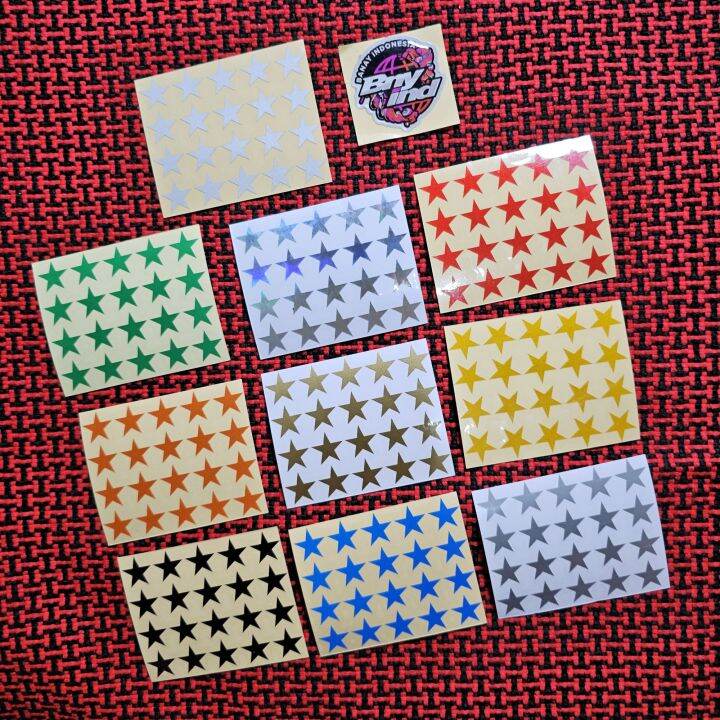 Stiker Sticker Bintang Cutting | Lazada Indonesia