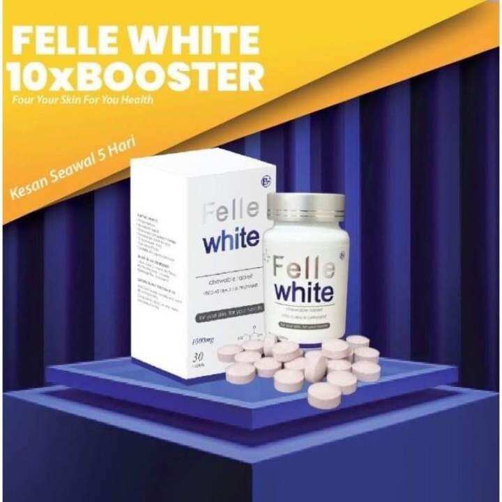 FELLEWHITE FELLE WHITE WHITENING BOOSTER ORIGINAL HQ | Lazada