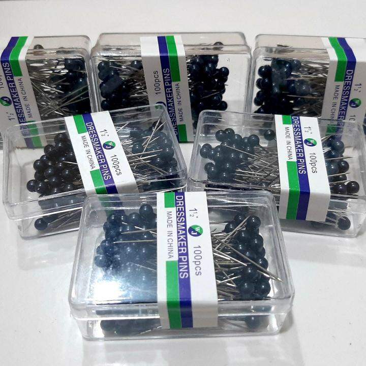 JARUM PENTUL HIJAB WARNA HITAM ANTI KARAT STAINLESS STEEL | Lazada ...