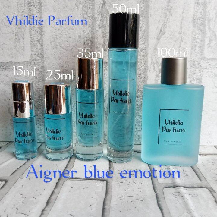 Aigner blue emotion / parfum.pria / parfum murni / tahan lama | Lazada ...