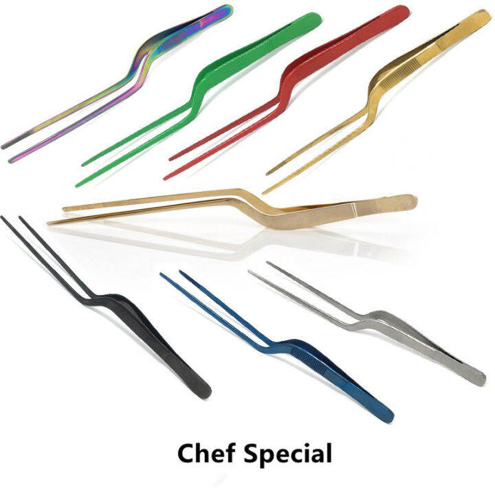 Taiwan-Made Molecular Food Tweezers Plate Tweezers Chef Colorful ...