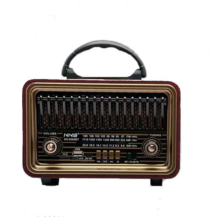NS-8069 วิทยุโบราณคลาสสิค รับ AM/FM ลำโพงบูทูธไร้สาย เสียงดี ดีไซน์ทัน ...