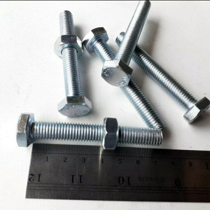 BAUT M10 X 70.BMP M10X70. BMP M10 X 70 BAUT MUR PUTIH KUNCI 17 ...