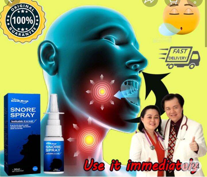 SNORE SPRAY 30Ml-Relieves snores | Lazada PH