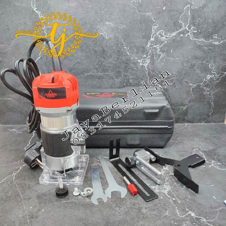 YUKIDO Mesin Profil Kayu Trimer Router AB-370 Alat perbaikan rumah ...