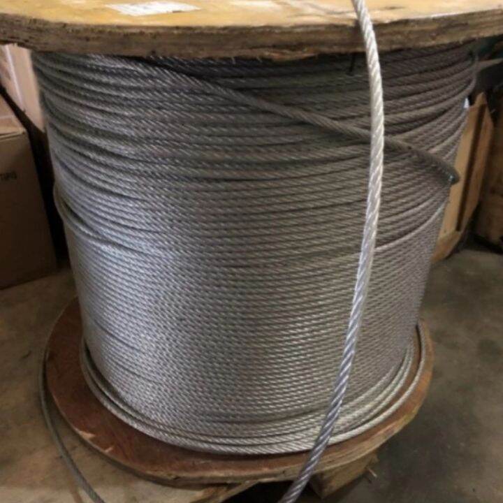 4mm Kabel Seling Sling Tali Kawat Lapis Benang Wire Rope 4 mm Eceran ...