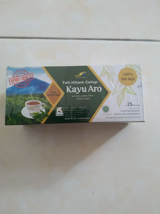 Teh hitam celup kayu Aro | Lazada Indonesia